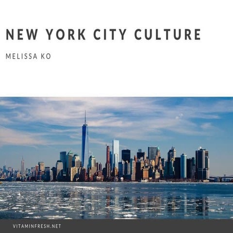 New York City Culture | PPT