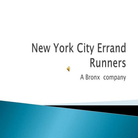 New york city errand runners | PPTX | Phone Services | Home Utilities