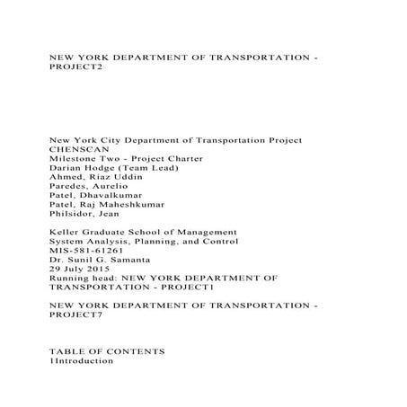 NEW YORK DEPARTMENT OF TRANSPORTATION - PROJECT2N.docx