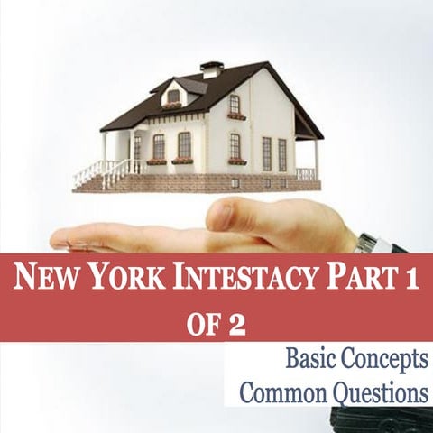 New York Intestacy (Part 1 of 2) | PDF