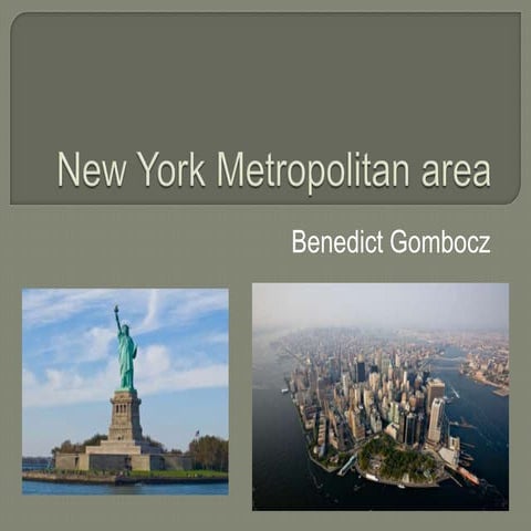 New York Metropolitan area | PPTX | North America Travel | Travel Locations
