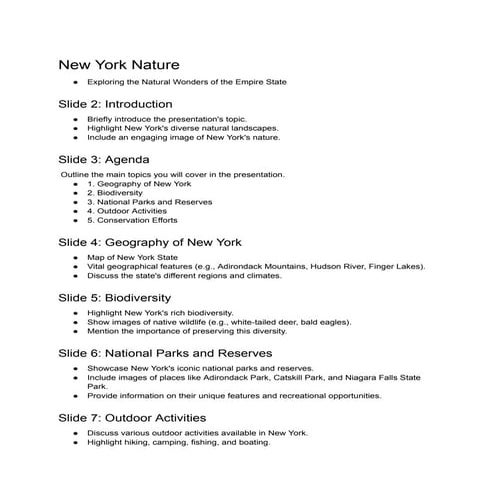 Natural beauty! project | PPTX