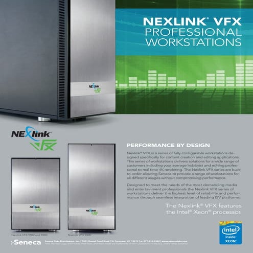 The Nexlink® VFX Professional Workstations | PDF