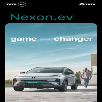 Nexon.ev: Empowering Journeys with Speed, Range, and Sustainability | PDF