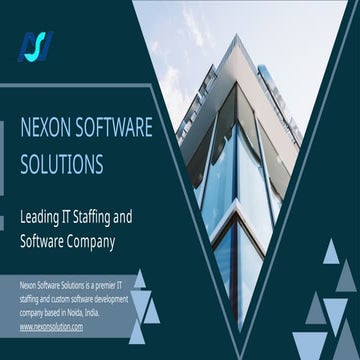 Nexon Software Solutions IT Staffing company.pptx