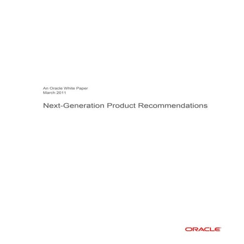 Product recommendation guide for eCommerce | PDF