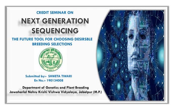 Next generation sequencing | PPTX | Chemistry | Science