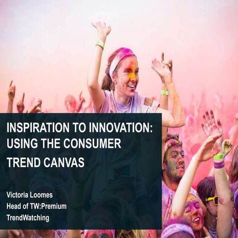 TREND-DRIVEN INNOVATION: TURNING TRENDS INTO INNOVATIONS! | PPT