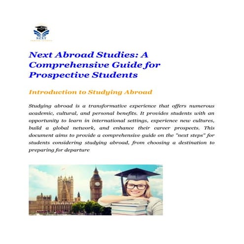 Next Abroad StudiesNext Abroad Studies: A Comprehensive Guide for Prospective Students | DOCX