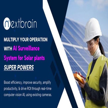 Nextbrain - AI survillance system for Solar plants.pptx
