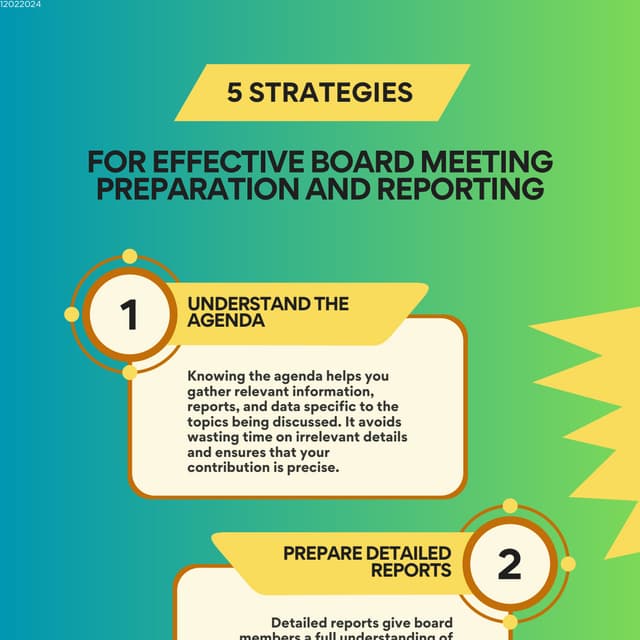 5 Strategies For Effective Board Meeting Preparation And Reporting Pdf