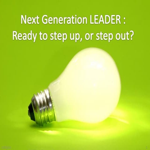 Next generation leader ........... | PPS