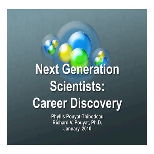 Next generation science careers | PDF