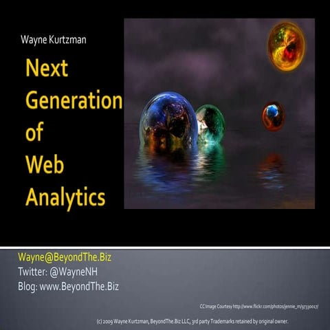 Next Generation Web Analytics | PPTX | Technology & Computing