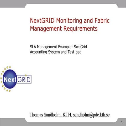 Next Grid Sla Req | PPT