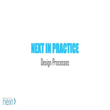 Next In Practice - Practice Next Methodology | PDF