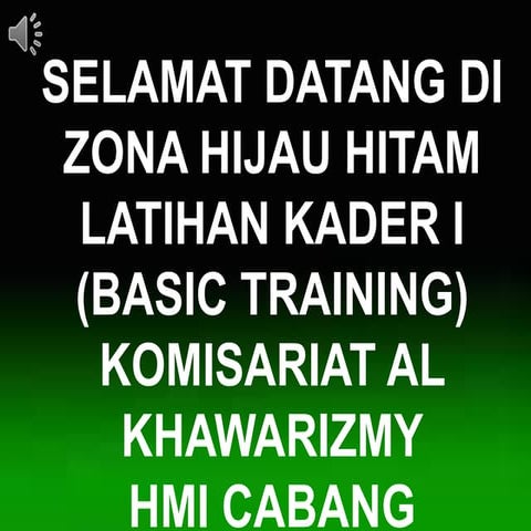 BASIC TRAINING | PPT