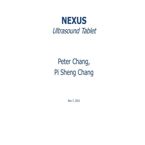 Nexus slide deck | PPT