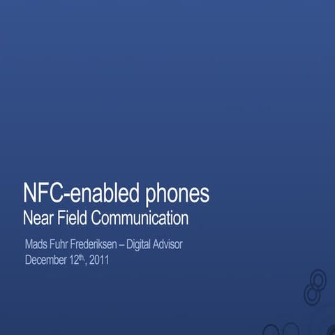 Nfc tag tech ppt | PPTX