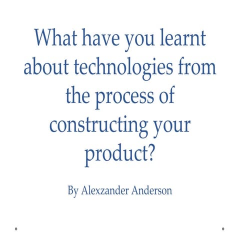 Media Technology | PPT