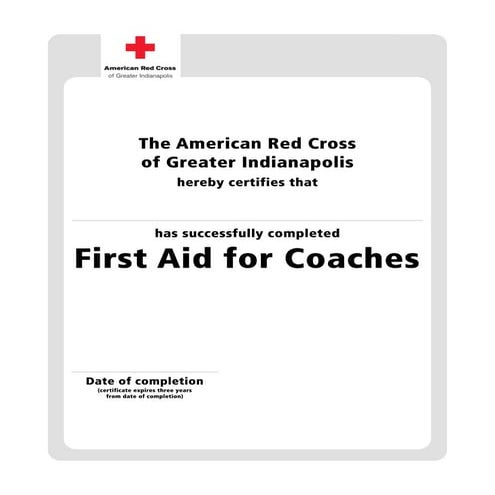 NFHS first aid for coaches | PDF