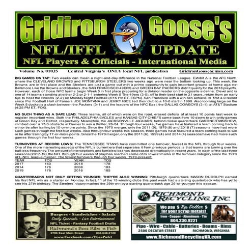 WEEK 4 NFL GAME CAPSULES | PDF