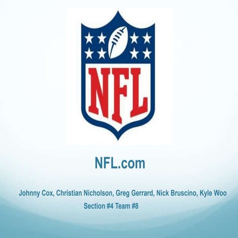 NFL.com powerpoint | PPTX
