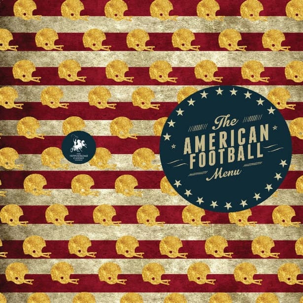 The American Football Menu | The Hippodrome | PDF | Food & Drink