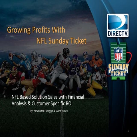 Nfl based solution sales with financial analysis & customer specific ...