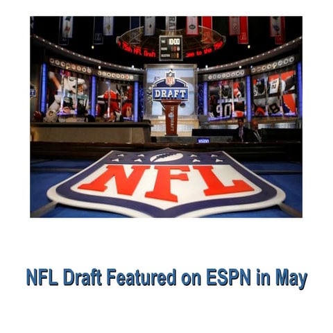 NFL Draft Featured on ESPN in May | PPT | Sports Radio | Genres