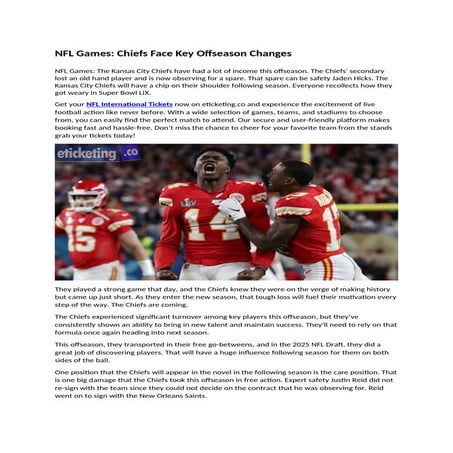 NFL Games Chiefs Face Key Offseason Changes.docx