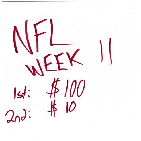 Nfl picks week 11 | PDF