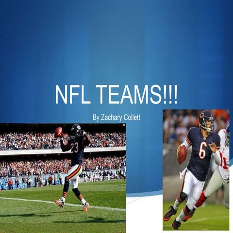 NFL Teams | PPTX | American Football | Sports