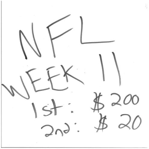 Nfl week 11 picks | PDF
