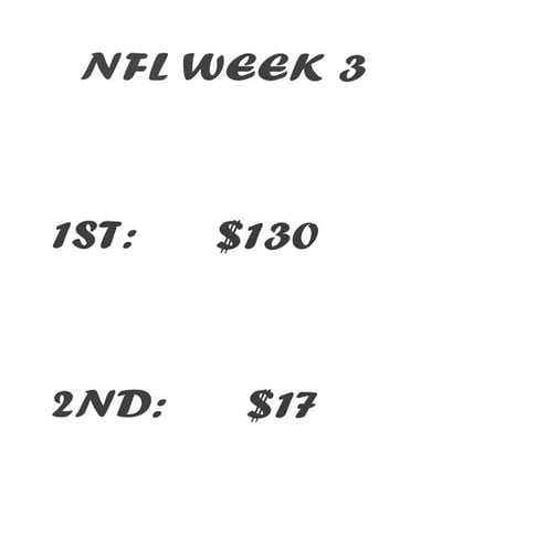 WEEK 3 NFL PICKS | PDF