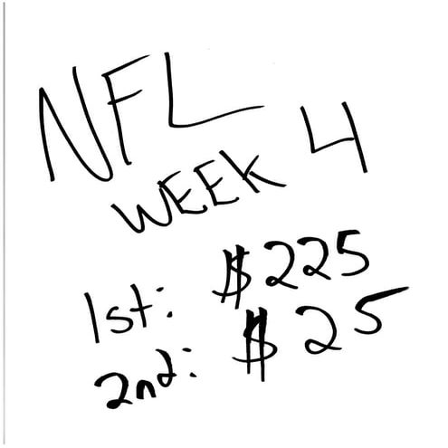 Nfl week 4 | PDF