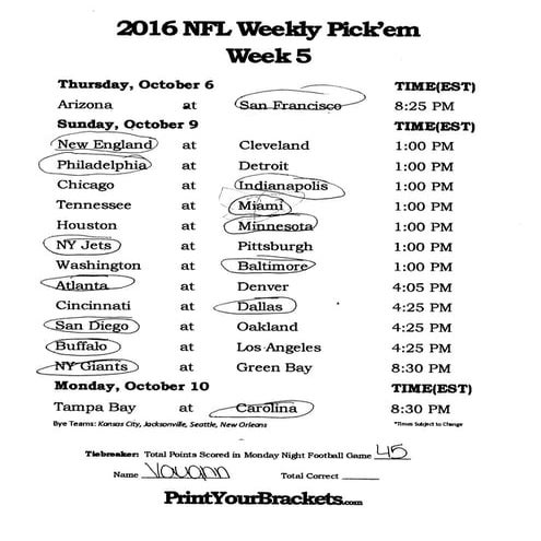 Nfl week 16 picks | PDF