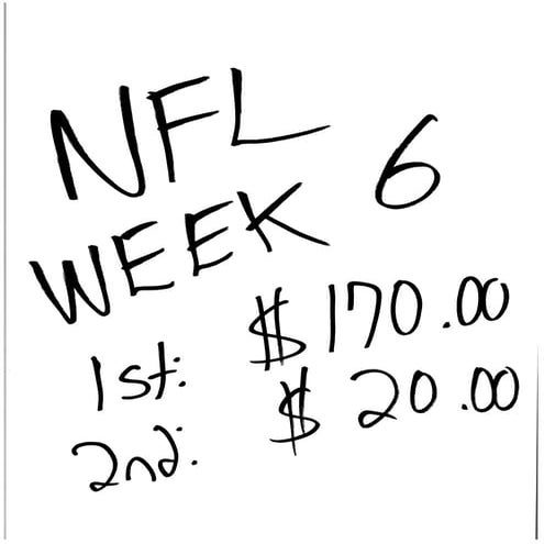 Nfl week 6 picks | PDF