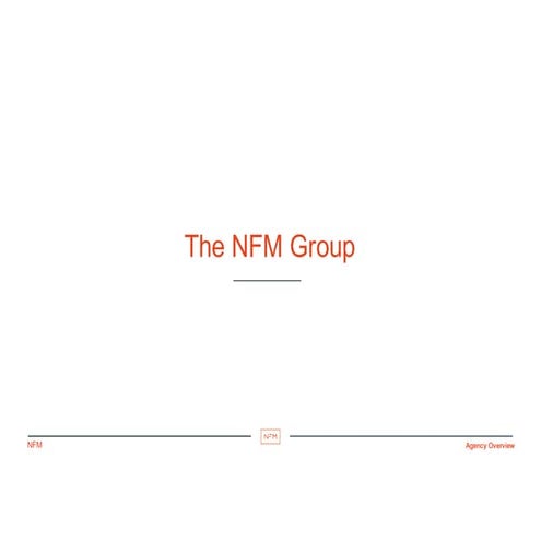 Introducing NFM Group Experiential Marketing and Advertising ...