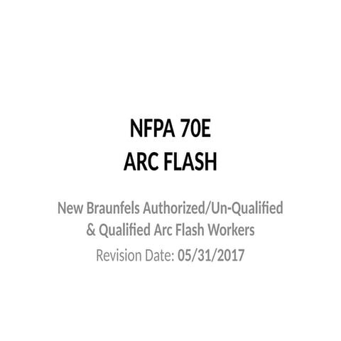 NFPA 70E LNA 08-03-17.pptx electrical safety | PPTX