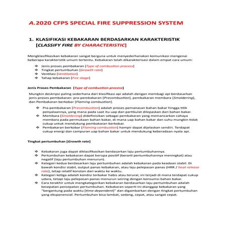 NFPA CERTIFIED FIRE PROTECCTION SPECIALIST CFPS® SPECIAL FIRE ...