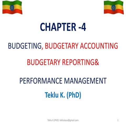 Budget and Budgetary Accounting | PPTX
