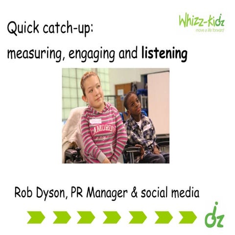 Whizz Kidz and social media | PPT
