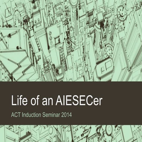 Life of an AIESECer | PPT