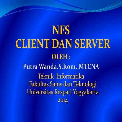 Nfs pada linux | PDF