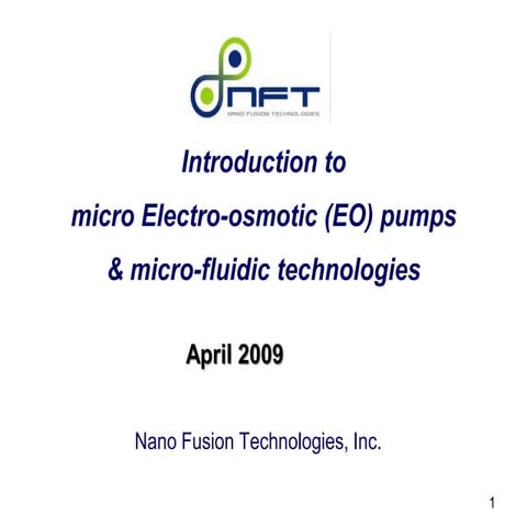 Nano Fusion Technologies Overview) | PDF