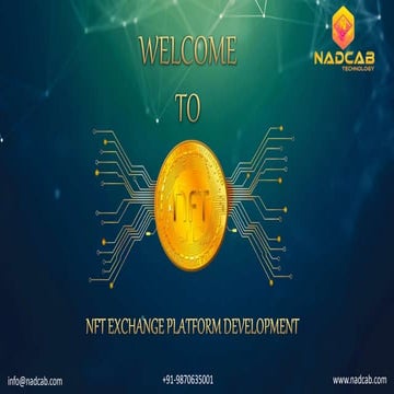 NFT EXCHANGE PLATFORM DEVELOPMENT PPT.pptx | Stamps and Coins | Collecting