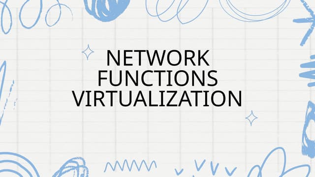 Network Functions Virtualization Difference Ppt Ppt