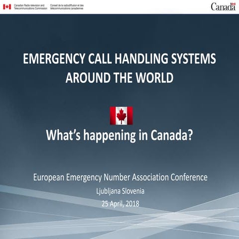 EENA 2018 - Emergency calls handling systems around the world | PDF