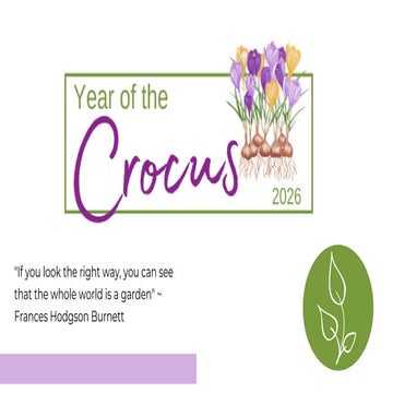 National Garden Bureau Year of The Crocus PPT 2026.pdf